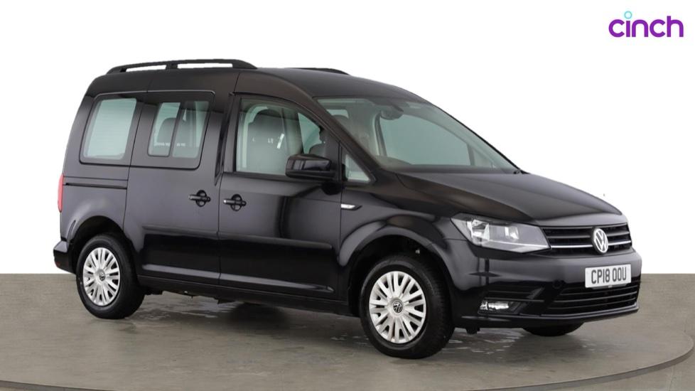 Used 2018 BLACK Volkswagen Caddy Maxi Life C20 2.0 TDI 5dr DSG, 46,941 ...