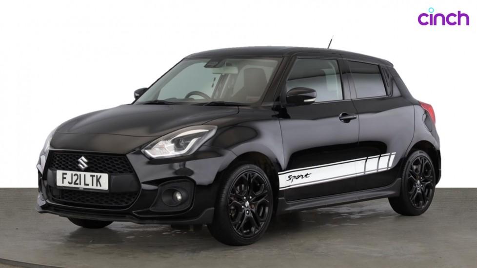 Used 2021 BLACK Suzuki Swift 1.4 Boosterjet 48V Hybrid Sport 5dr ...