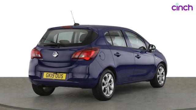 Used 2019 BLUE Vauxhall Corsa 1.4 Energy 5dr [AC], 26,771 miles - cinch