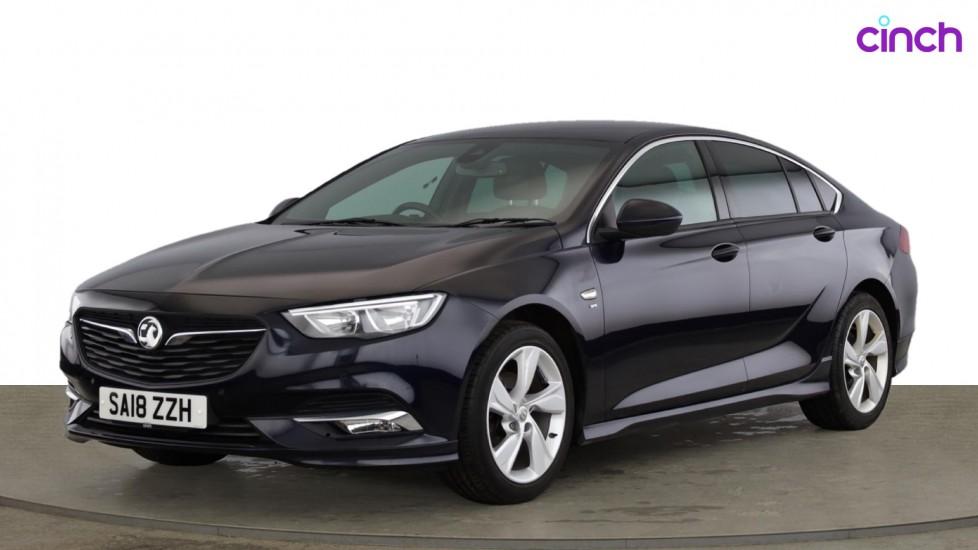Used 2018 BLUE Vauxhall Insignia Grand Sport 1.5T SRi Vx-line Nav 5dr ...