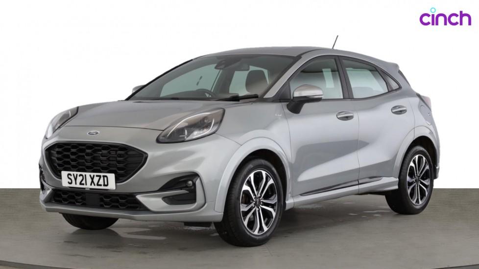 Used 2021 SILVER Ford Puma 1.0 EcoBoost Hybrid mHEV ST-Line 5dr, 13,772 ...