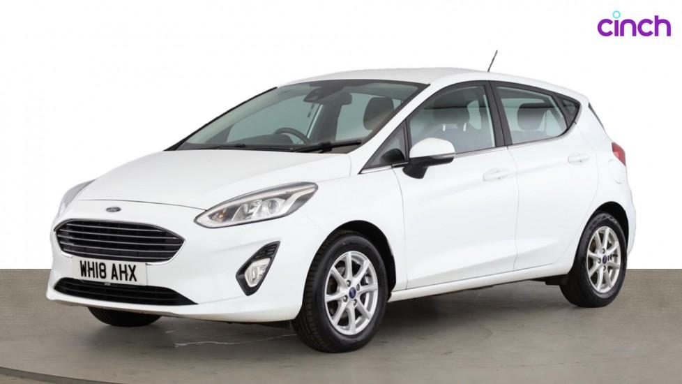 Used 2018 WHITE Ford Fiesta 1.5 TDCi Zetec 5dr, 51,212 miles - cinch