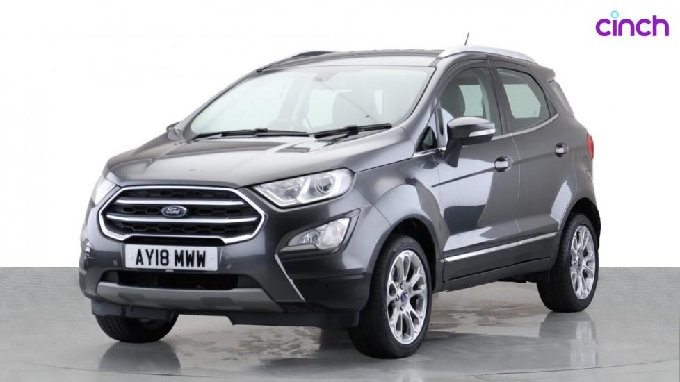 Used 2018 GREY Ford EcoSport 1.0 EcoBoost 125 Titanium 5dr, 49,710 ...