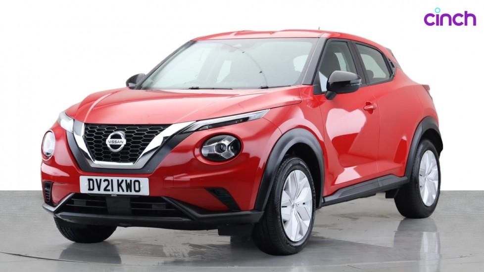 Used 2021 RED Nissan Juke 1.0 DiG-T 114 Acenta 5dr DCT, 22,408 miles ...