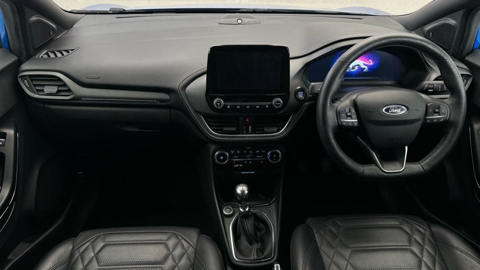 Used 2022 BLUE Ford Puma 1.0 EcoBoost Hybrid mHEV ST-Line Vignale 5dr ...