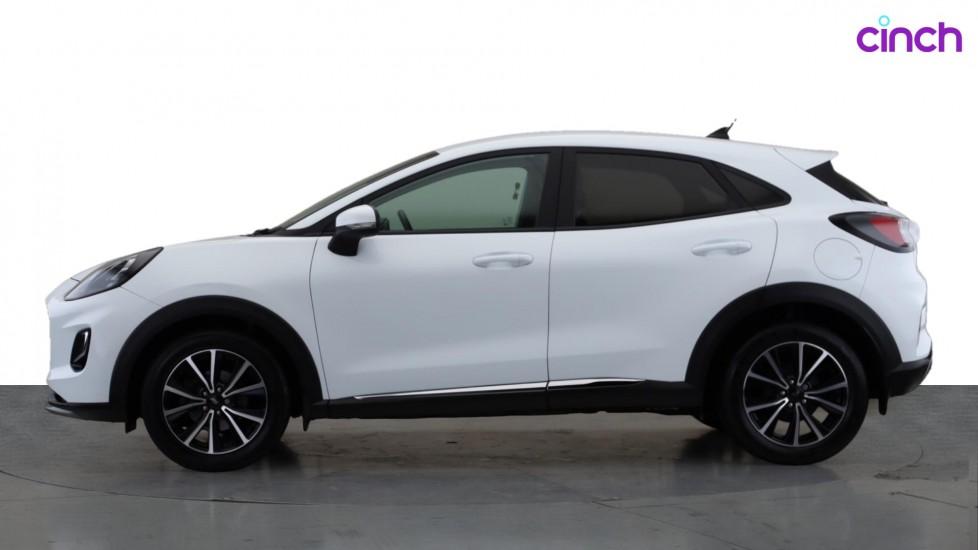 Used 2021 WHITE Ford Puma 1.0 EcoBoost Hybrid mHEV Titanium Design 5dr ...