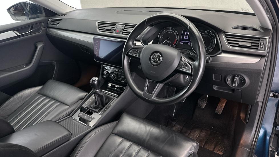 Used 2017 BLUE SKODA SUPERB 1.6 TDI CR SE L Executive GreenLine 5dr ...