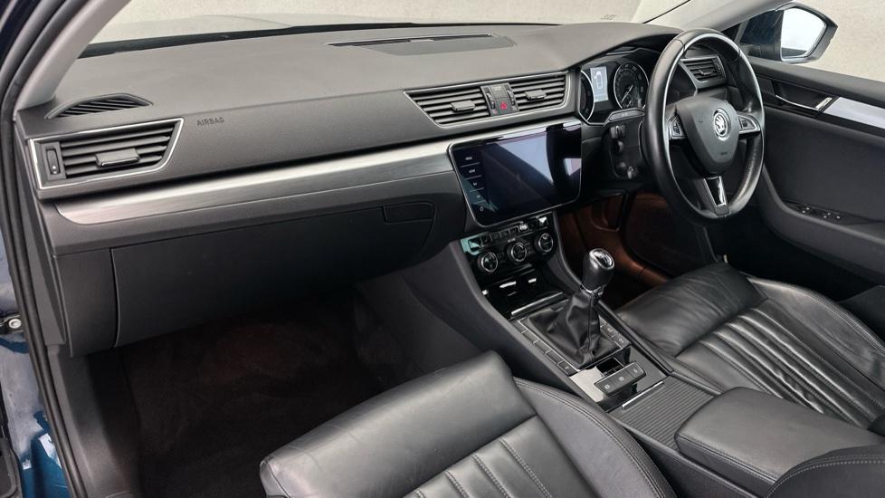 Used 2017 BLUE SKODA SUPERB 1.6 TDI CR SE L Executive GreenLine 5dr ...