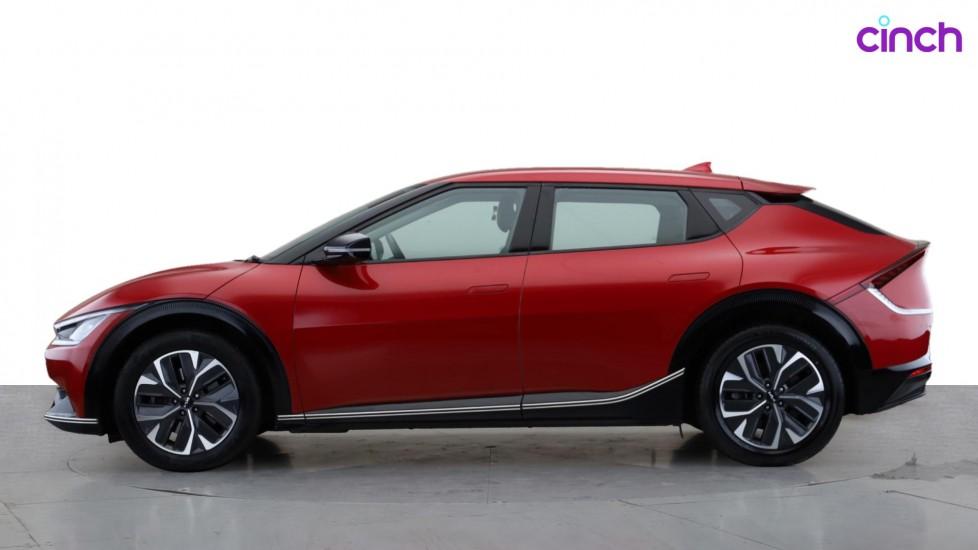 Used 2022 RED Kia EV6 166kW Air 77.4kWh 5dr Auto, 56,100 miles - cinch