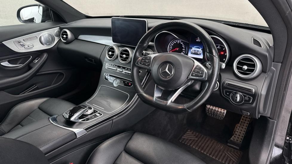 Used 2017 BLACK Mercedes-Benz C-Class C250d AMG Line Premium Plus 2dr ...