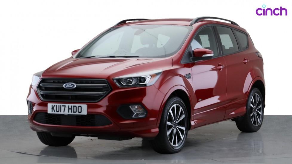 Used 2017 RED Ford Kuga 1.5 EcoBoost 182 ST-Line 5dr Auto, 47,559 miles ...
