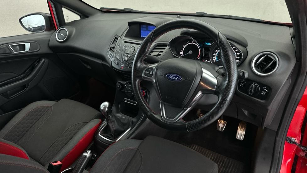 Used 2017 RED Ford Fiesta 1.0 EcoBoost 140 ST-Line Red 3dr, 45,801 ...