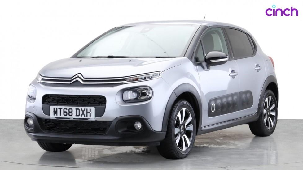 Used 2018 GREY Citroen C3 1.2 PureTech 82 Flair 5dr, 68,118 miles - cinch