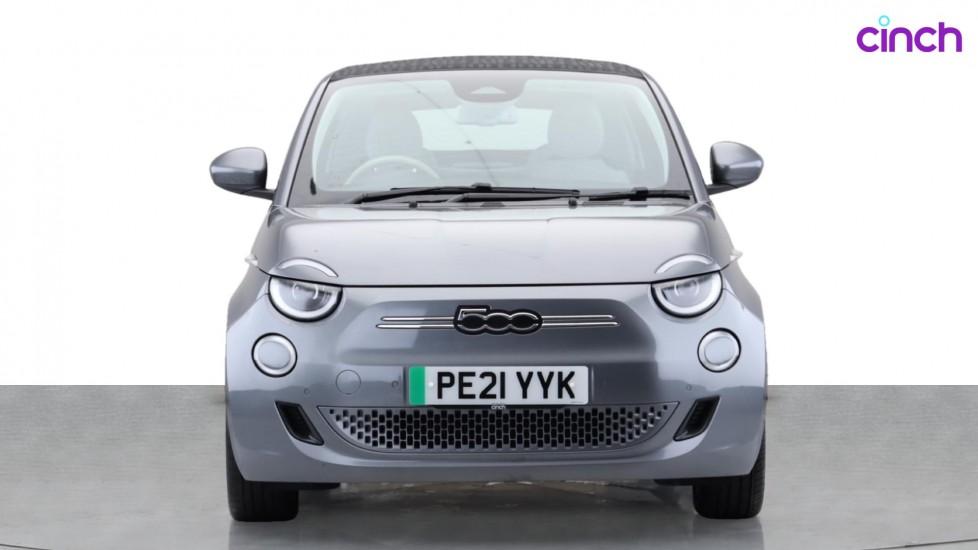 Used 2021 GREY Fiat 500 Cabrio 87kW La Prima 42kWh 2dr Auto, 54,768 ...