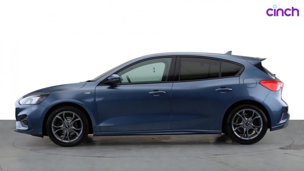 Used 2019 BLUE Ford Focus 1.0 EcoBoost 125 ST-Line 5dr, 56,500 miles ...