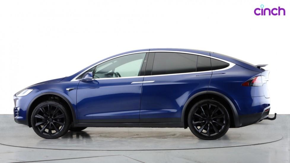 Used 2018 BLUE Tesla Model X 245kW 75kWh Dual Motor 5dr Auto, 40,039 ...