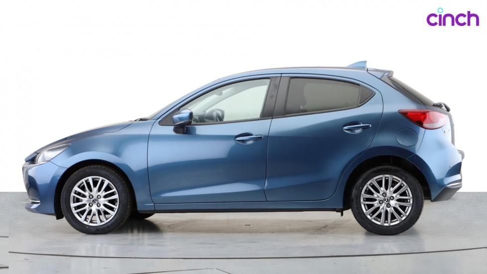 Used 2020 BLUE Mazda Mazda2 1.5 Skyactiv G Sport Nav 5dr Auto, 28,682 ...