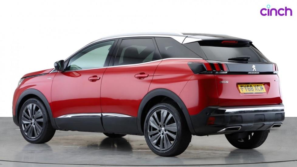 Used 2018 RED Peugeot 3008 1.2 PureTech GT Line 5dr, 45,191 miles - cinch