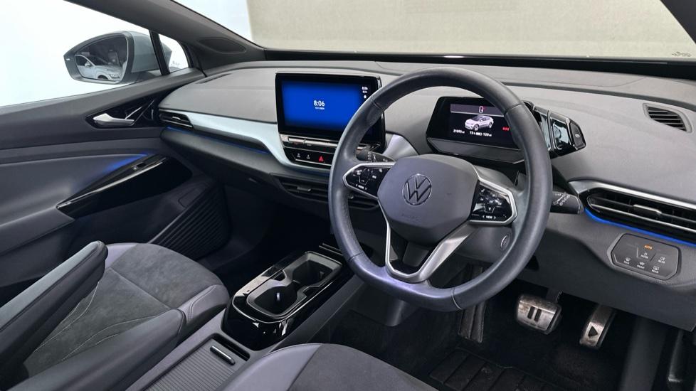 Used 2022 GREY Volkswagen ID.4 109kW Life Pure 52kWh 5dr Auto [110kW Ch ...