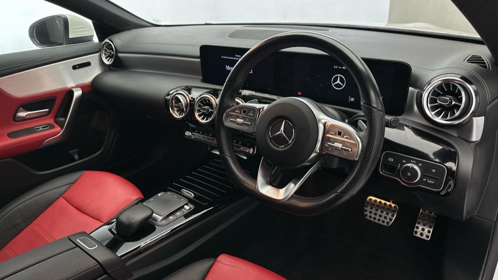 Used 2021 WHITE Mercedes-Benz CLA CLA 250e AMG Line Premium 4dr Tip ...
