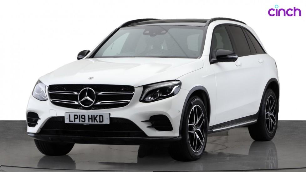 Used 2019 WHITE Mercedes-Benz GLC GLC 220d 4Matic AMG Night Edition 5dr ...