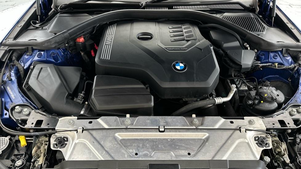 Used 2021 BLUE BMW 3 Series 320i M Sport 5dr Step Auto, 33,156 miles ...