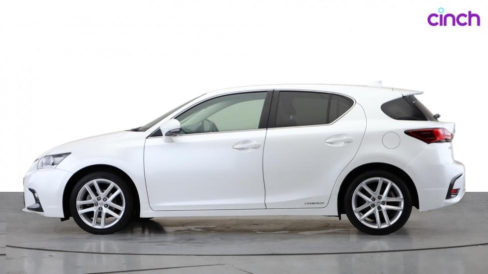 Used 2018 WHITE Lexus CT 200h 1.8 Luxury 5dr CVT [Leather/Premium Nav ...
