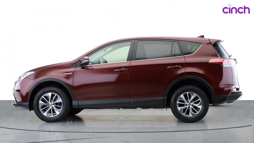 Used 2017 RED Toyota RAV4 2.5 VVT-i Hybrid Business Ed Plus TSS 5dr CVT ...