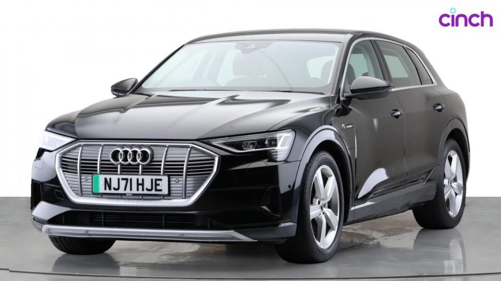 Used 2021 BLACK Audi e-tron 230kW 50 Quattro 71kWh Technik 5dr Auto ...
