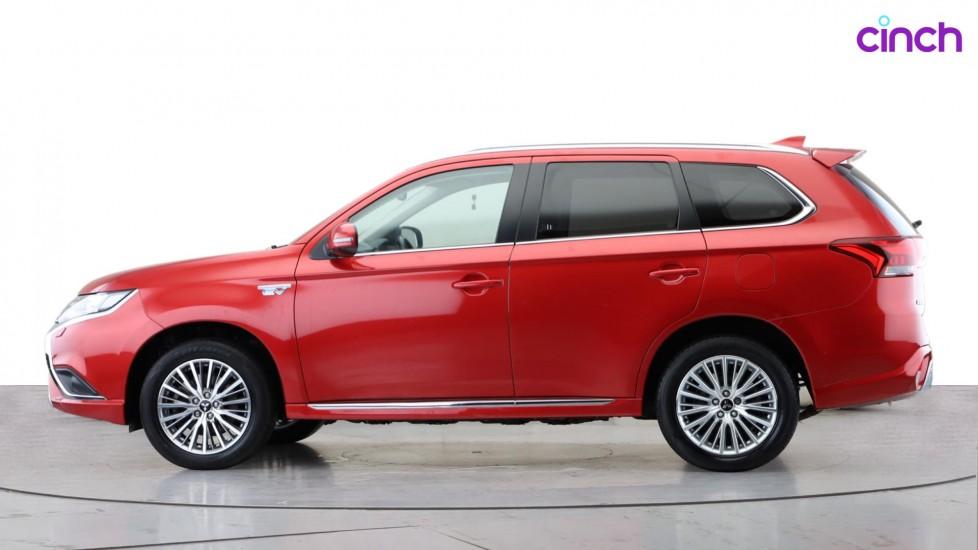 Used 2019 RED Mitsubishi Outlander 2.4 PHEV Juro 5dr Auto, 55,107 miles ...