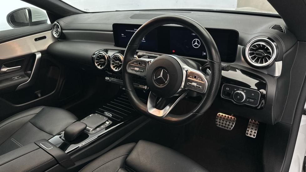 Used 2022 WHITE Mercedes-Benz CLA CLA 250 AMG Line Premium Plus 4dr Tip ...