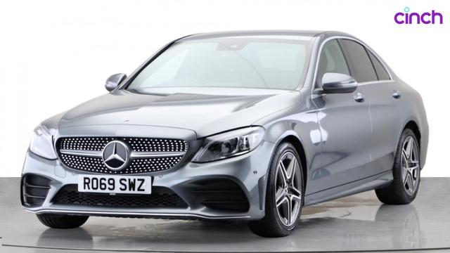 Used 2019 GREY Mercedes-Benz C-Class C200 AMG Line Premium 4dr 9G ...