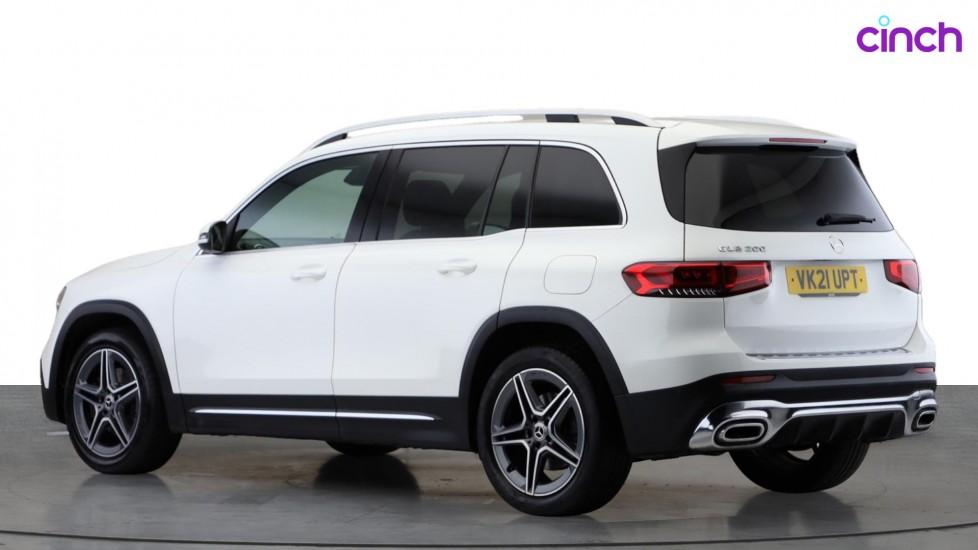 Used 2021 WHITE Mercedes-Benz GLB GLB 200 AMG Line 5dr 7G-Tronic ...