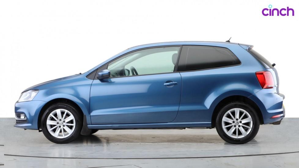 Used 2015 BLUE Volkswagen Polo 1.2 TSI SE 3dr, 54,752 miles - cinch