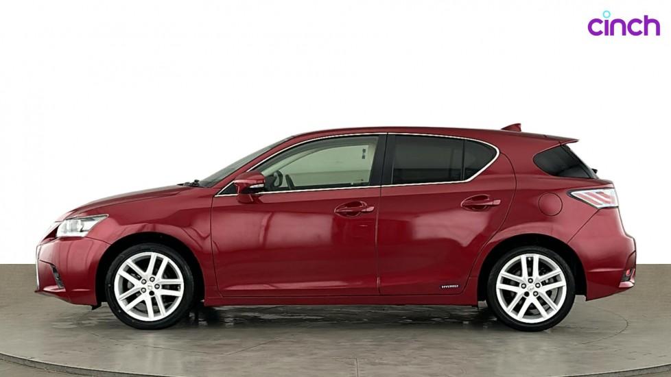 Used 2016 RED Lexus CT 200h 1.8 Luxury 5dr CVT Auto [Navigation ...