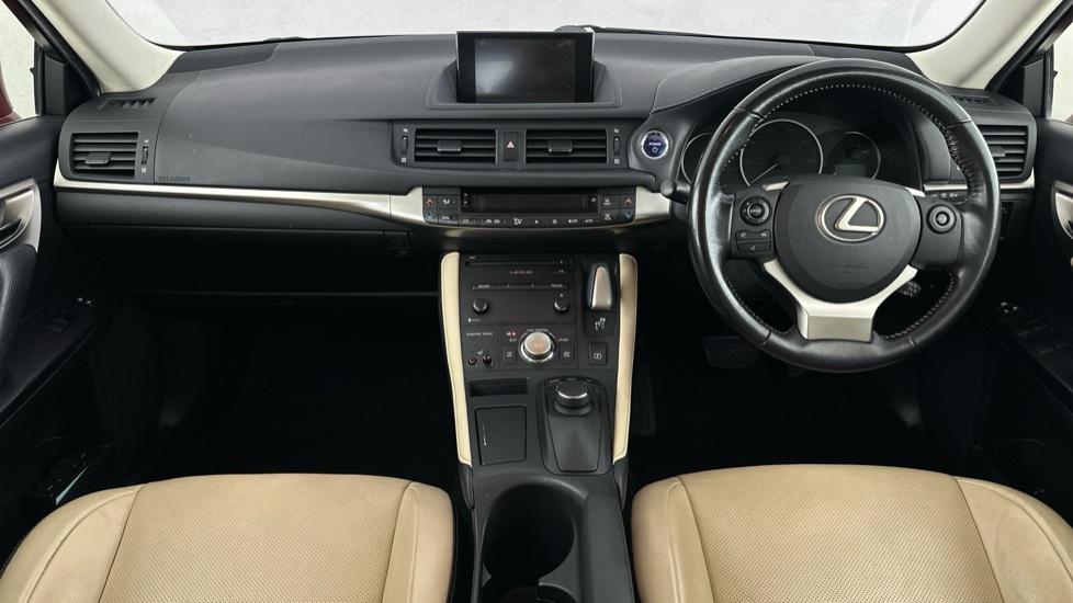 Used 2016 RED Lexus CT 200h 1.8 Luxury 5dr CVT Auto [Navigation ...