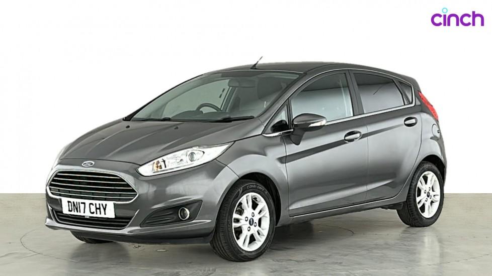 Used 2017 GREY Ford Fiesta 1.0 EcoBoost Zetec Navigation 5dr, 60,985 ...