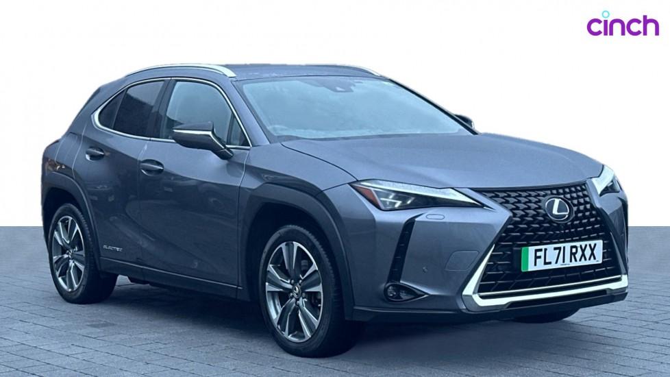 Used 2021 GREY Lexus UX 300e 150kW 54.3 kWh 5dr E-CVT, 8,100 miles - cinch