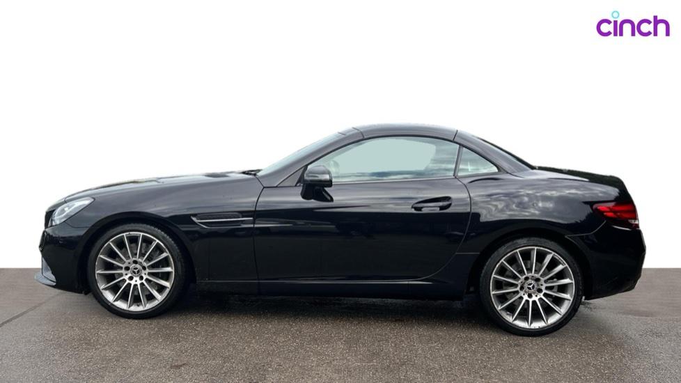 Used 2019 BLACK Mercedes-Benz SLC SLC 300 AMG Line 2dr 9G-Tronic ...