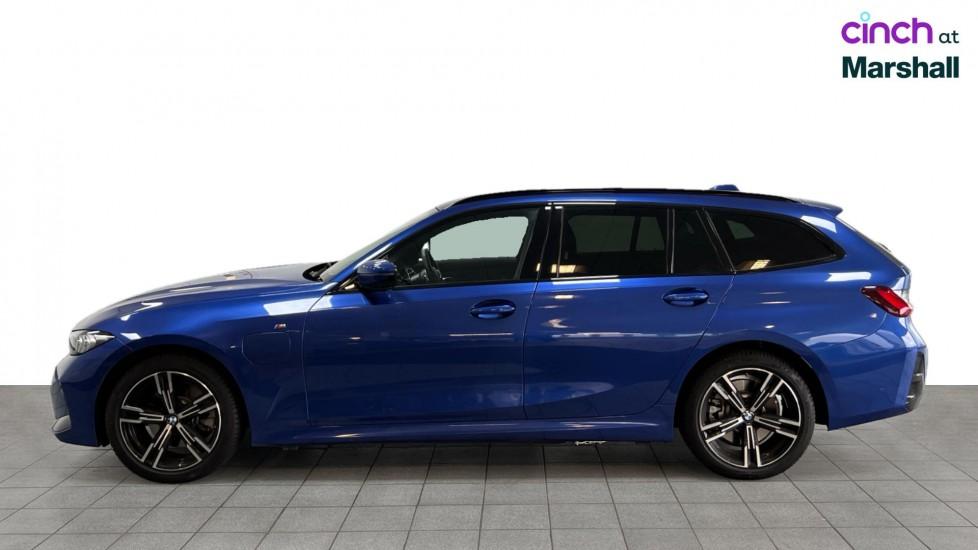 Used 2025 BLUE BMW 3 Series 330e 22.3 kWh M Sport 5dr Step Auto, 5,058 ...