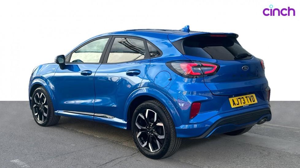 Used 2024 BLUE Ford Puma 1.0 EcoBoost Hybrid mHEV ST-Line X 5dr, 12,397 ...
