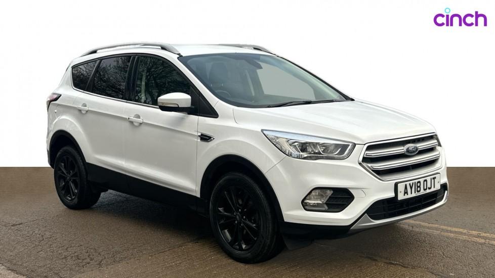 Used 2018 WHITE Ford Kuga 2.0 TDCi Titanium 5dr 2WD, 66,913 miles - cinch