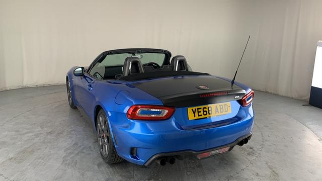 Used 2018 BLUE Abarth 124 Spider 1.4 T MultiAir 2dr, 57,835 miles - cinch