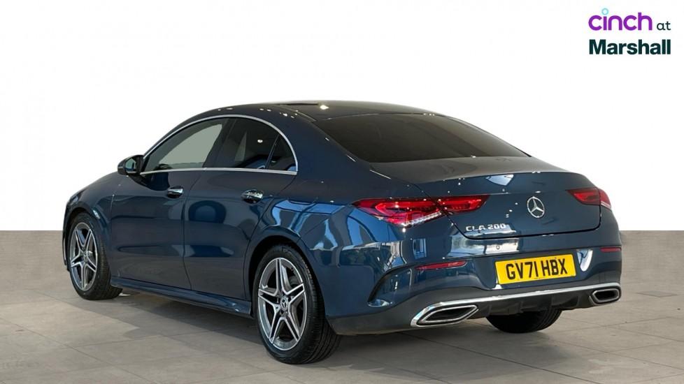 Used 2022 BLUE Mercedes-Benz CLA CLA 200 AMG Line Premium 4dr Tip Auto ...