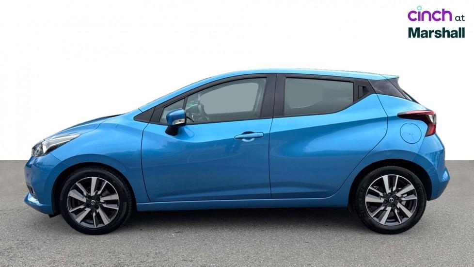 Used 2019 BLUE Nissan Micra 1.0 IG-T 100 Acenta 5dr, 63,698 miles - cinch