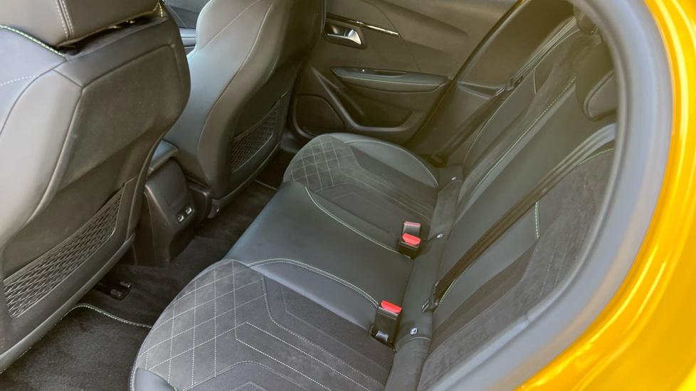 Used 2021 YELLOW Peugeot E-208 100kW GT Premium 50kWh 5dr Auto, 26,451 ...