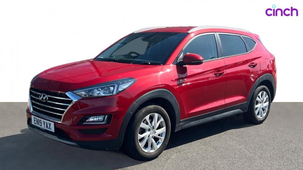 Used 2019 RED Hyundai Tucson 1.6 TGDi 177 SE Nav 5dr 2WD DCT, 58,450 ...
