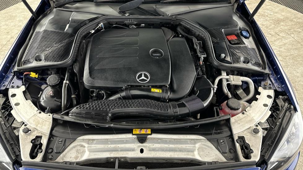 Used 2018 BLUE Mercedes-Benz C-Class C200 Sport Premium 4dr 9G-Tronic ...