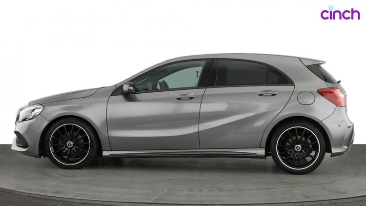 Used 2017 GREY Mercedes-Benz A-Class A160 AMG Line Premium 5dr Auto ...
