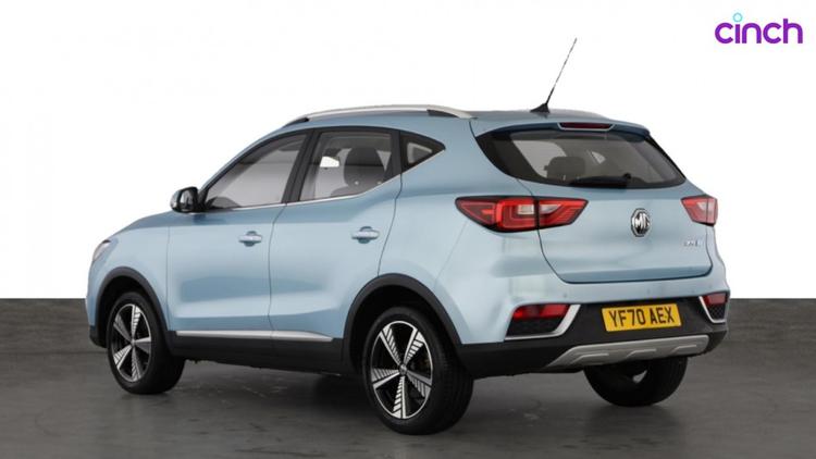 Used 2020 BLUE MG ZS Ev 105kW Exclusive EV 45kWh 5dr Auto, 10,225 miles ...